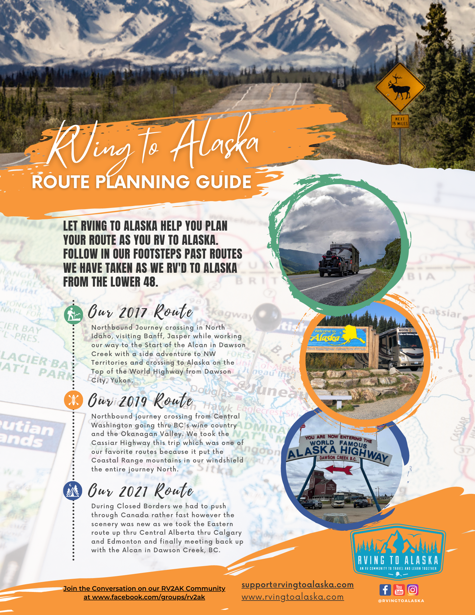 Alaska Route Planning Guide - RVing to Alaska